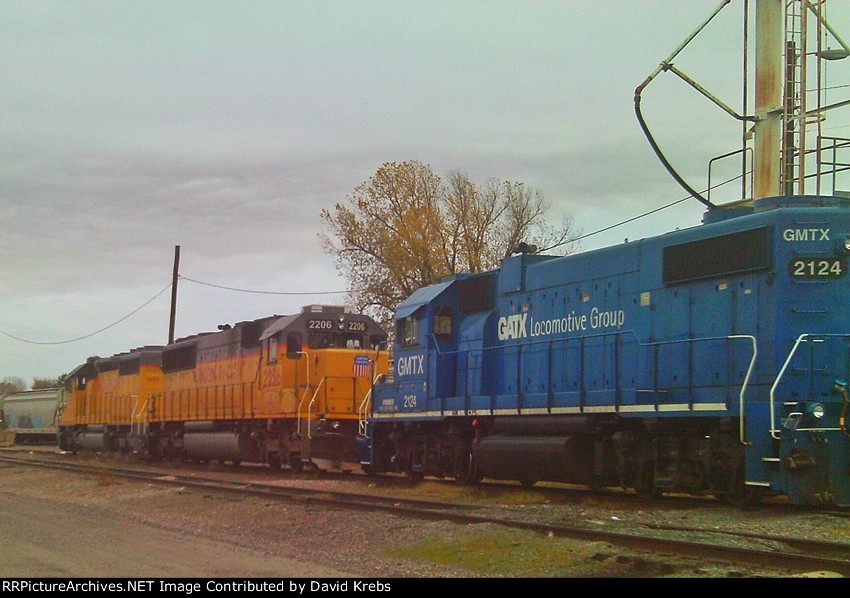 GMTX 2124, UP 2206, UP 1773